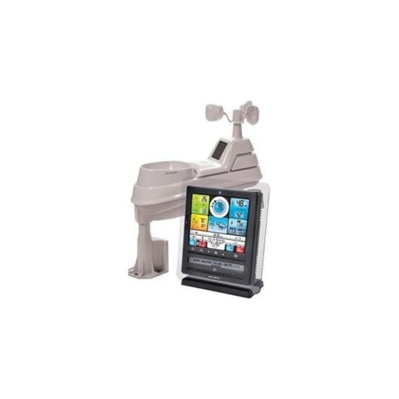 AcuRite 02085 Pro Color Weather Station with PC Connect, Rain, Wind ...