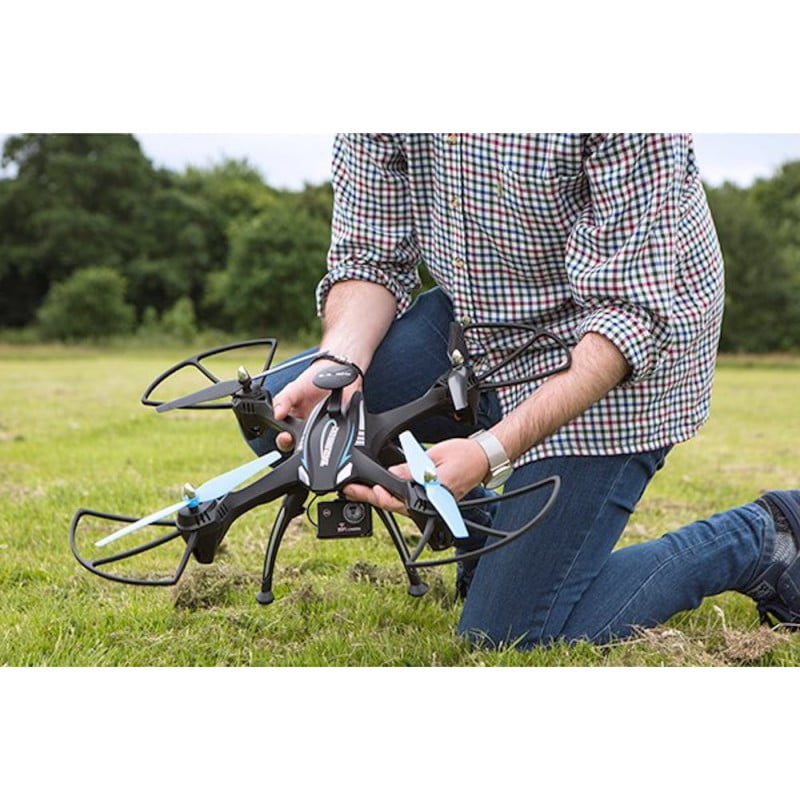 Trojan Extreme Drone Pro Edition with HD Gimballed Camera, Headless ...