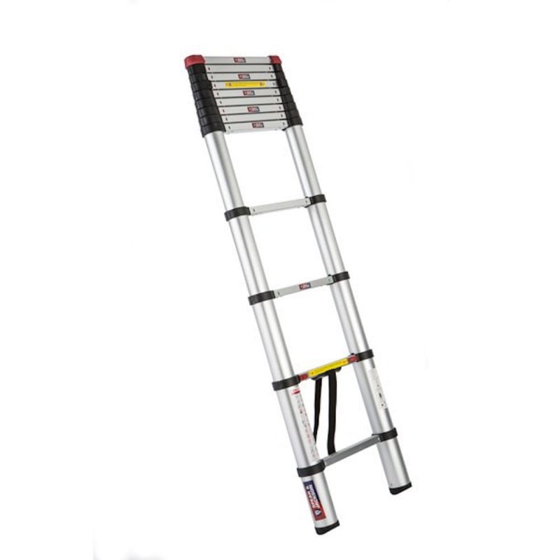 Spear + Jackson 3.8m 12ft6in Telescopic Air 12 Rung Aluminium Ladder ...