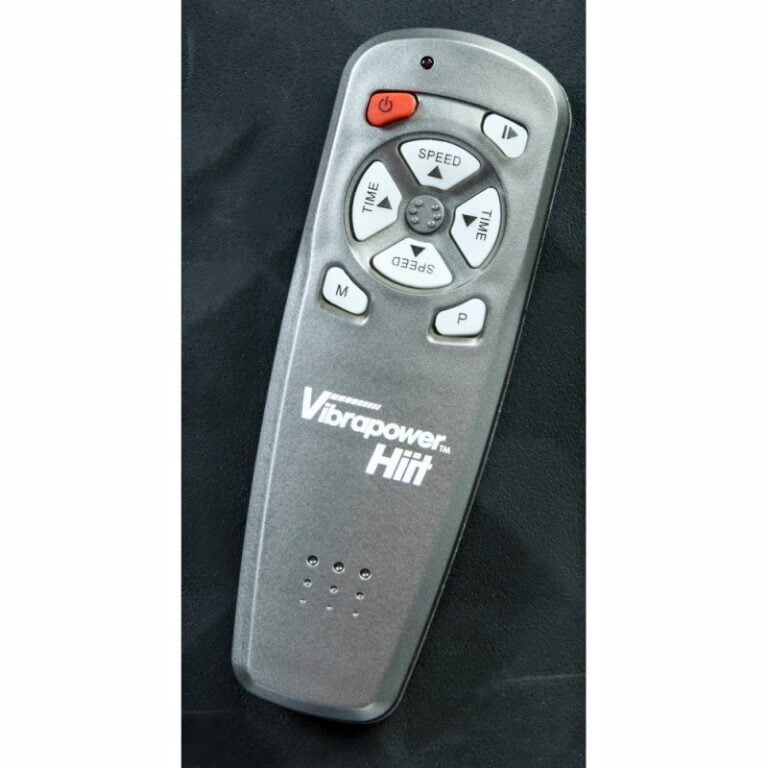 Vibrapower HIIT Vibration Plate with Bluetooth, Built-in Speakers, 2 ...