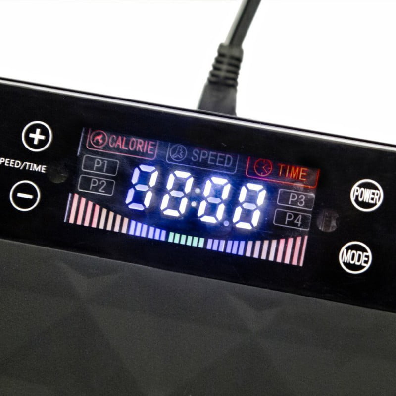 Vibrapower HIIT Vibration Plate with Bluetooth, Built-in Speakers, 2 ...