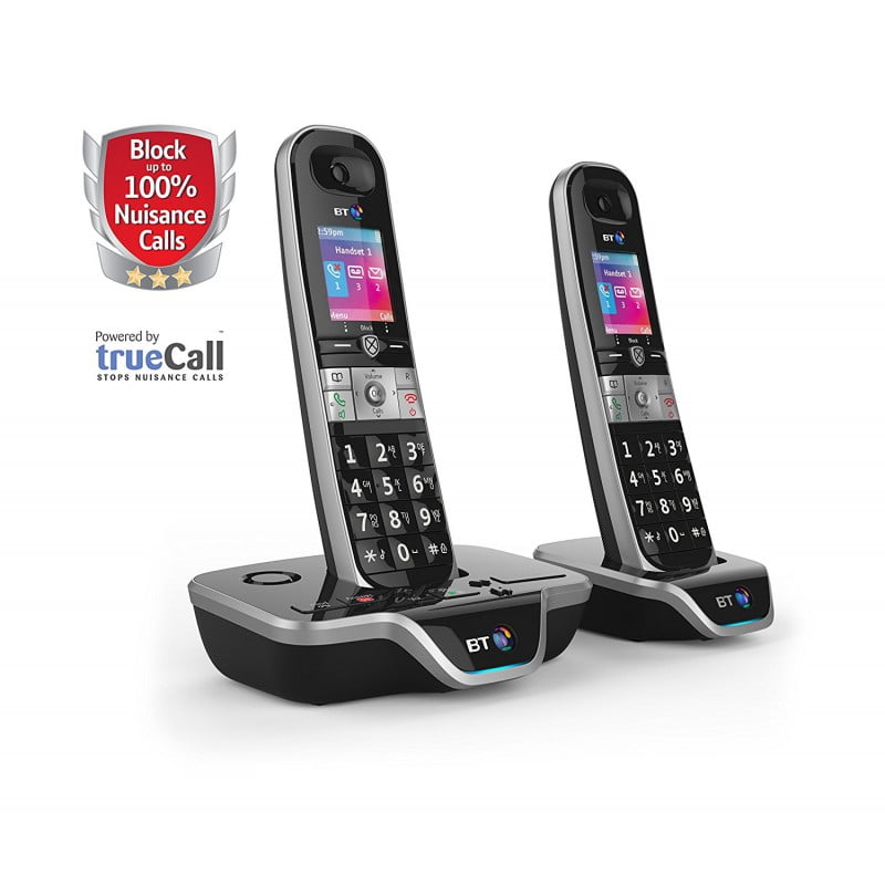 BT 8600 Advanced Call Blocker Twin Digital Cordless Phones + Answer ...