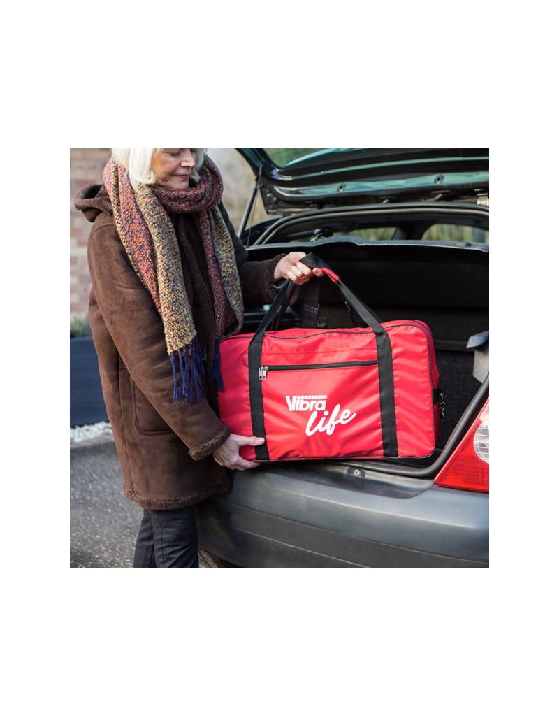 VibraPower VIBRA LIFE With Shoulder Bag & Remote Control - Red - ThatOne.UK