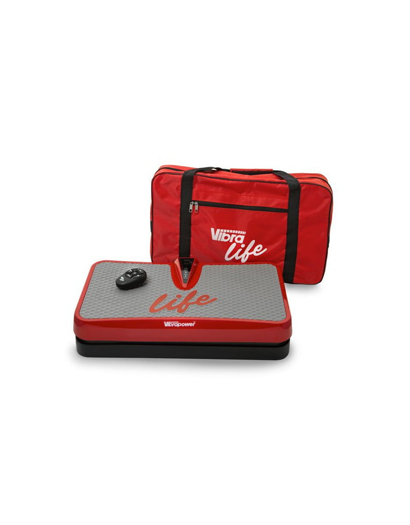 VibraPower VIBRA LIFE With Shoulder Bag & Remote Control - Red - ThatOne.UK