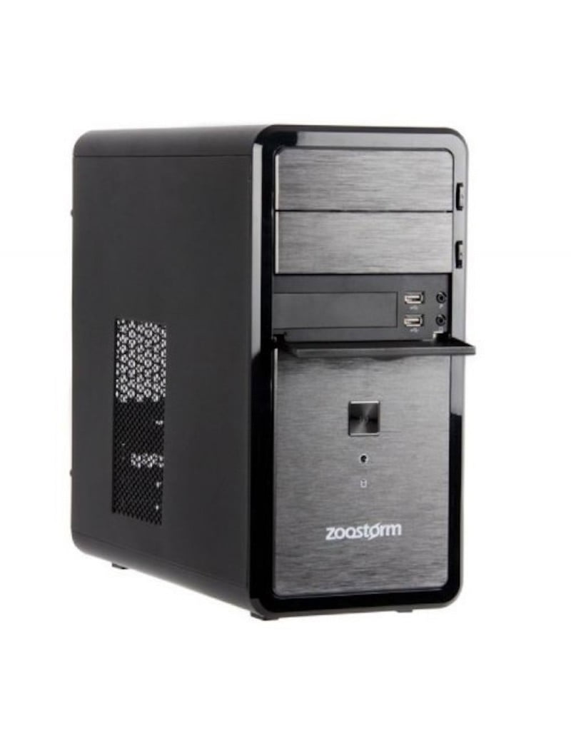 Zoostorm Desktop PC AMD A4-3300 Radeon HD Graphics, Win 10, Keyboard ...