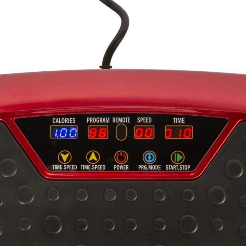 Vibrapower Slim 3 Vibration Plate with Remote Watch + Resistance Bands ...